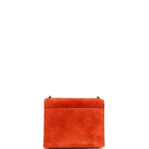 HERMES Verrou Chaine Bag Doblis Suede Mini