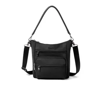 BAGGALLINI Nolita Convertible Crossbody - Black Twill