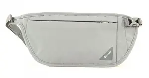 PACSAFE Coversafe V100 Rfid Blocking Waist Wallet - Neutral Grey