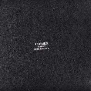 Hermès Picotin Lock Bag Felt With Leather Pm - Grey