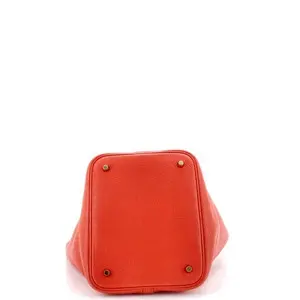 Hermès Picotin Lock Bag Clemence Mm - Orange
