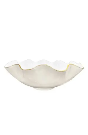 BEATRIZ BALL COLLECTION Encanto Carola Extra Large Bowl - Cream And White