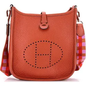 Hermès Evelyne Bag Gen Iii Clemence Tpm - Brown