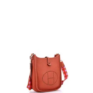 Hermès Evelyne Bag Gen Iii Clemence Tpm - Brown