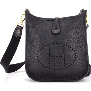 Hermès Evelyne Bag Gen Iii Clemence Tpm - Noir