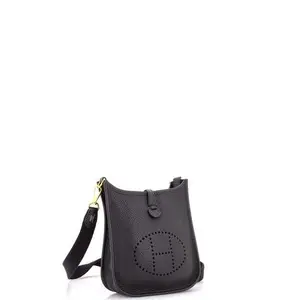 Hermès Evelyne Bag Gen Iii Clemence Tpm - Noir