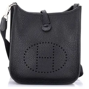 Hermès Evelyne Bag Gen III Clemence TPM Noir