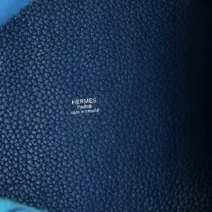 Hermès Picotin Lock Bag Clemence Mm - Blue