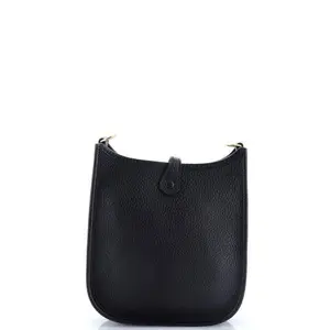 Hermès Evelyne Bag Gen Iii Clemence Tpm - Black