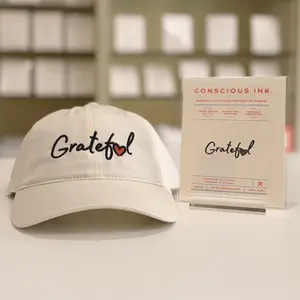 CONSCIOUS INK Grateful Access Cap - Faded Bone