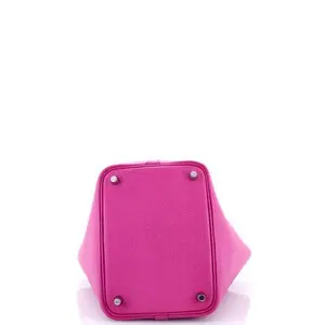 Hermès Picotin Lock Bag Tressage Epsom Pm - Pink