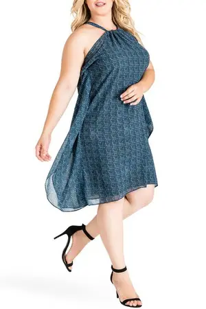 STANDARDS & PRACTICES Channing Floral Sleeveless Dress - Snakecharm