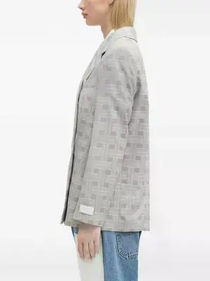Kenzo Patterned Double-breasted Blazer