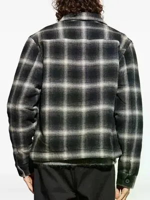 ALLSAINTS Bayo Plaid Zip-up Overshirt