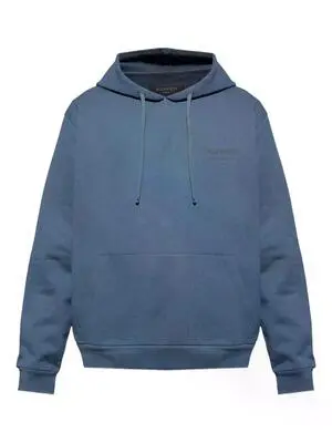 ALLSAINTS Logo-print Hoodie - Blue