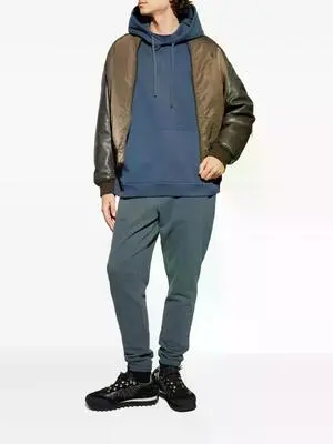 ALLSAINTS Logo-print Hoodie - Blue