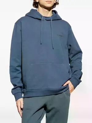 ALLSAINTS Logo-print Hoodie - Blue