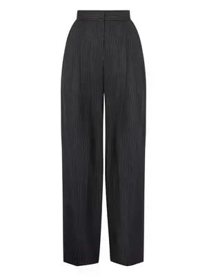 Nina Ricci Pinstriped Wide-leg Trousers
