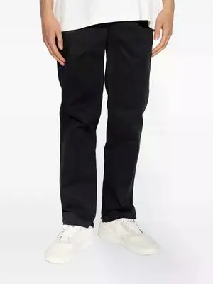 ALLSAINTS Embroidered-logo Cotton Trousers