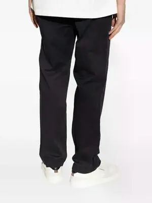 ALLSAINTS Embroidered-logo Cotton Trousers