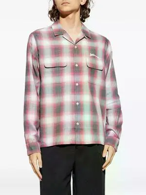 ALLSAINTS Shams Plaid Pocket Shirt - Red