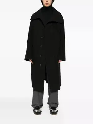 SONGZIO Cut Out Wrap Coat