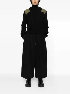 SONGZIO Wide Cropped Trousers