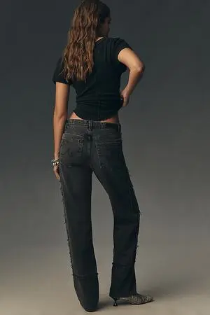 Ag Brinley High-rise Straight-leg Jeans