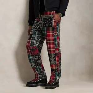 Ralph Lauren Relaxed Fit Patchwork Easy Pant