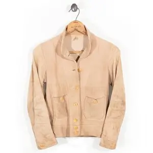 Ralph Lauren 1930s Suede Newsboy Jacket