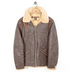 Ralph Lauren B-9 Shearling-lined Leather Flight Jacket