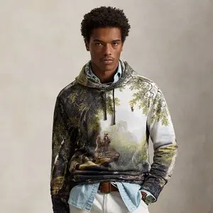 Ralph Lauren Printed Fleece Hoodie