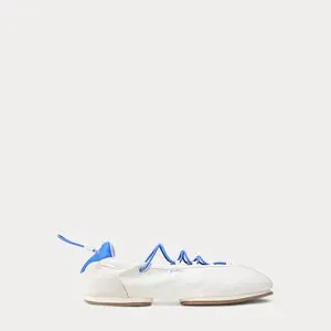 Ralph Lauren Nylon Lace-up Ballerina Sneaker