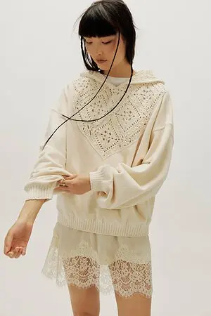 Free People Paneled Sweatshirts Hoodies For Women