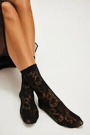 Swedish Stockings Lilly Socks Black