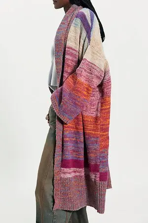 BALI Phoenix Maxi Cardigan With Scarf