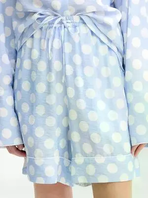 Sleeper Polka-dot Shirt And Shorts Set