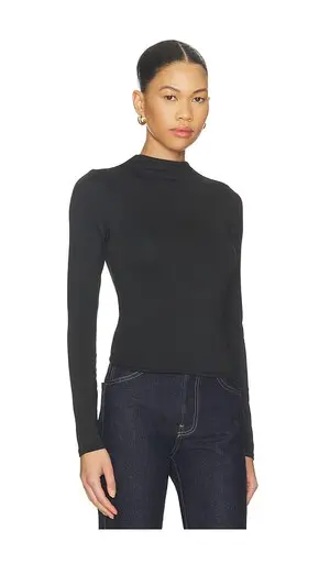 ALL THE WAYS Calliope Mock Neck Top