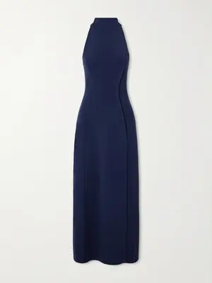 Cult Gaia Keller Stretch-knit Turtleneck Midi Dress