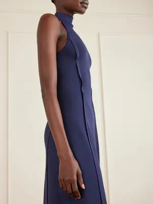 Cult Gaia Keller Stretch-knit Turtleneck Midi Dress