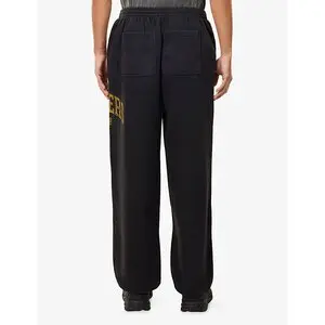 REPRESENT Big Owners Club Graphic-print Cotton Joggers - Faded Black