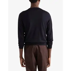 Prada Superfine Wool Crew-neck Jumper