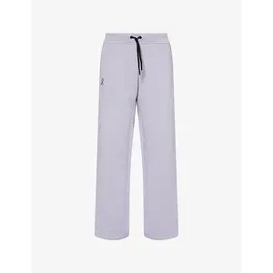 On Focus Tech Wide-leg Cotton-blend Jogging Bottoms
