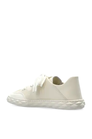 JIMMY CHOO Diamond Sneakers - Cream