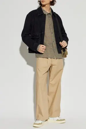 FRAME Wool Shirt - Beige