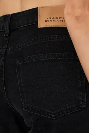 Isabel Marant Étoile Denala Jeans - Black