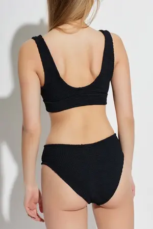 Hunza G Two-piece Swimsuit - Black