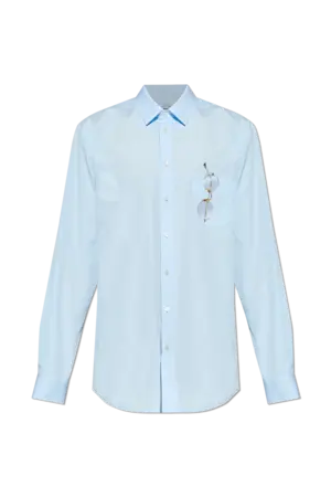 Moschino Shirt With Pocket - Blue