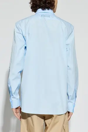 Moschino Shirt With Pocket - Blue