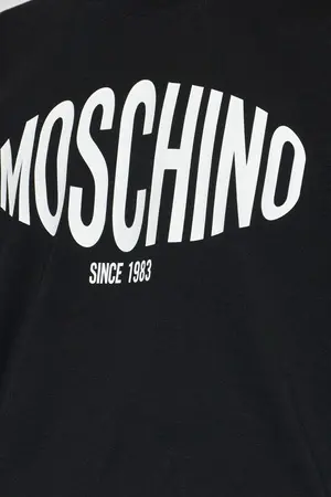 Moschino T-shirt With Printed Logo - Black
